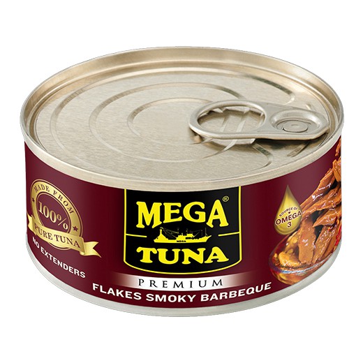 Mega Tuna Flakes in Smoky Barbeque 180g | Shopee Philippines