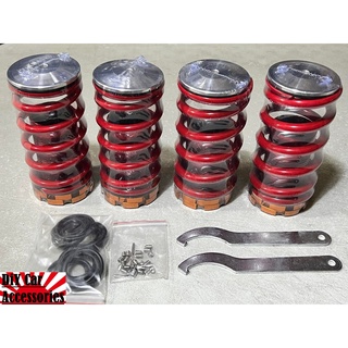 Universal Coilover sleeves Kit (Red) | Shopee Philippines