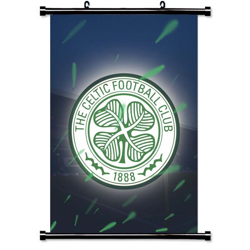 Celtic FC poster scroll wall painting hanging art wall painting poster ...