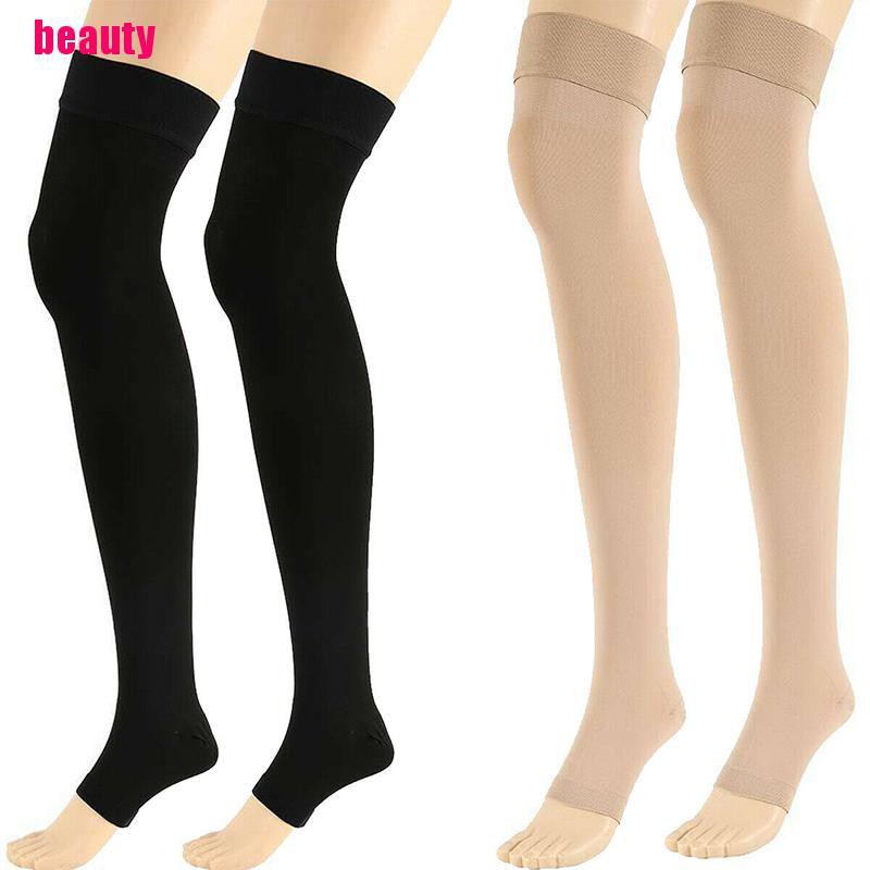 {COD&GV3}Compression Socks Thight High pressure Open Toe Varicose ...