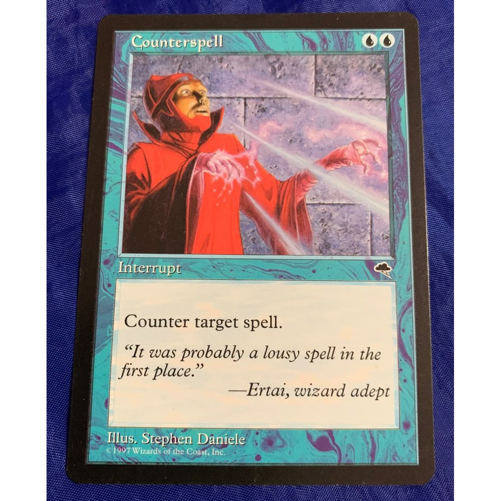 Mtg: Tempest: Counterspell English | Shopee Philippines