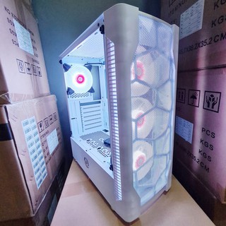 Inplay Meteor 03 - White Tempered Glass ATX Case Shipped in the ...