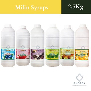 Milin Syrups 2.5kg / Milin Concentrated Fruit Syrup 2.5kg / Fruit Tea ...