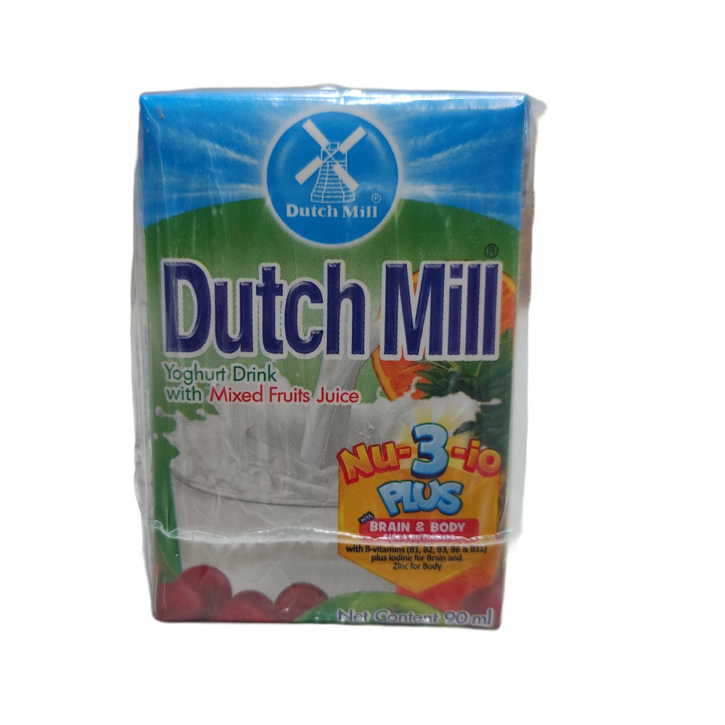 Dutch Mill Yoghurt Drink Mixed Fruit 90ml | Shopee Philippines
