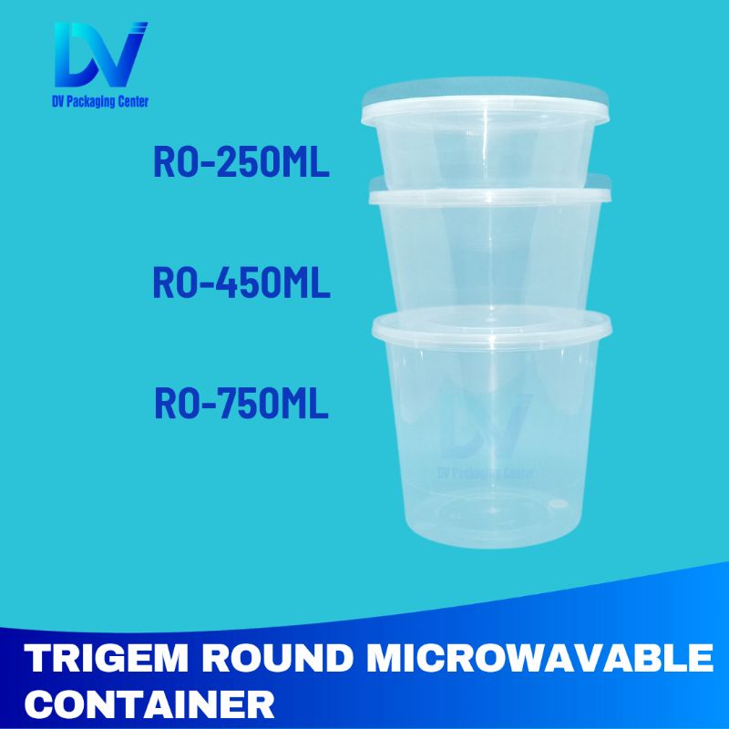 Trigem Round Microwavable Container | Shopee Philippines