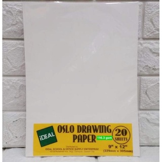 Oslo Paper 20 Sheets 9X12 | Shopee Philippines