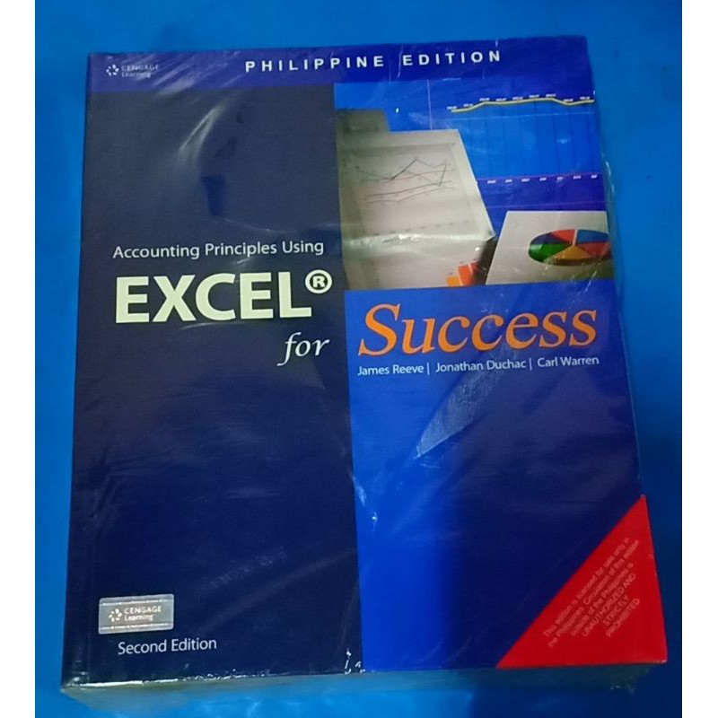 accounting principles using excel for success | Shopee Philippines