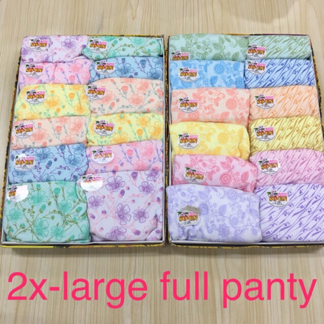 Original SOEN FULL PANTY!FREE SHIPPING | Shopee Philippines