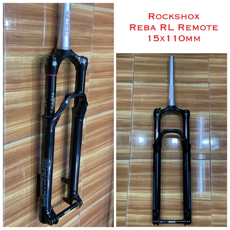 2022 ROCKSHOX REBA RL R 27.5 & 29 REMOTE 15x110MM TA | Shopee Philippines