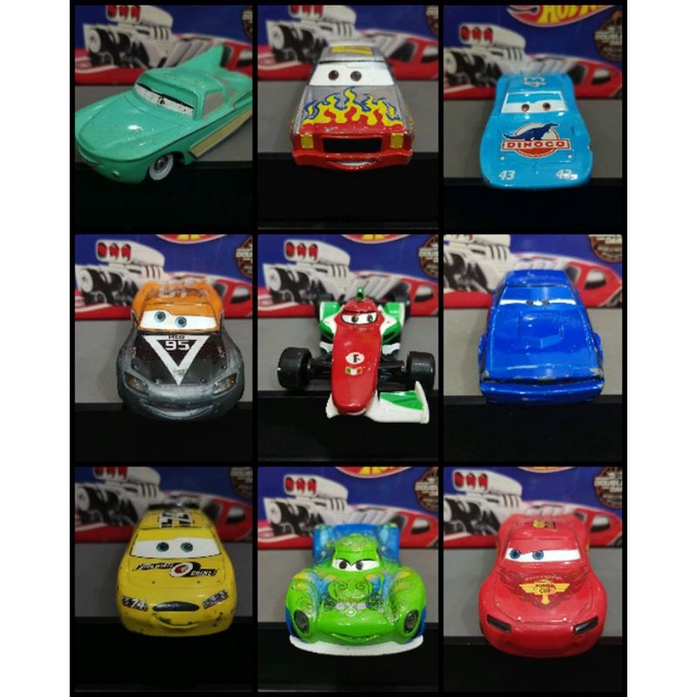 Disney Store Diecast Cars from Disney Pixar Cars Movies Used No ...