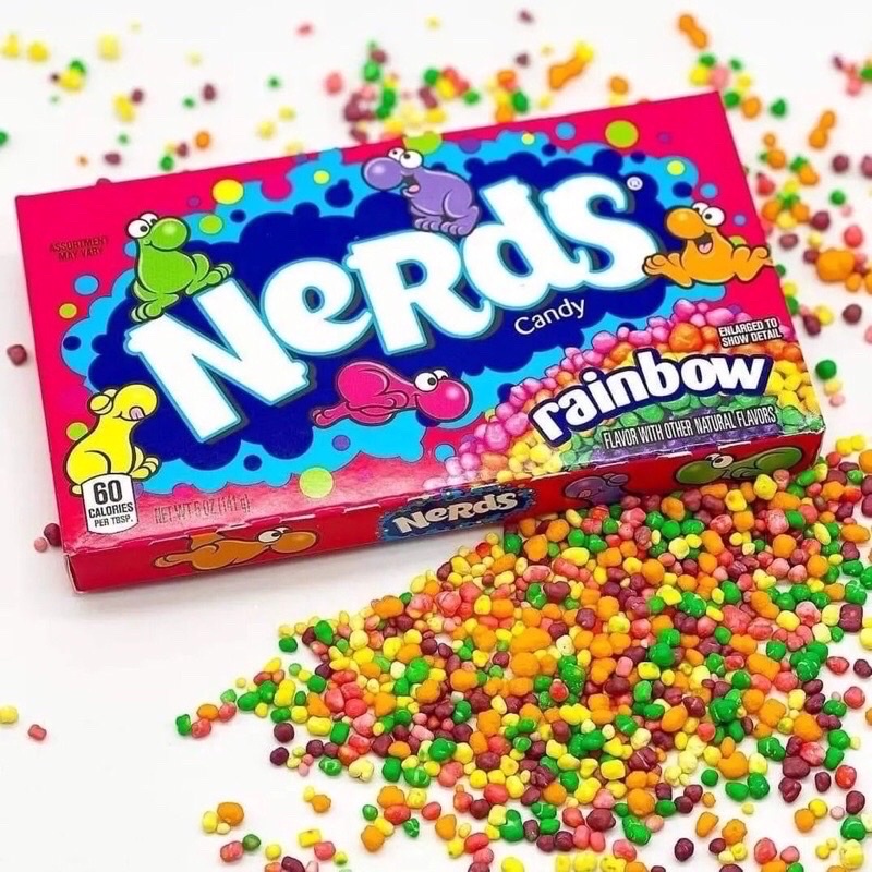Wonka Nerds Candy Rainbow 141 grams (expiry: 2024) | Shopee Philippines
