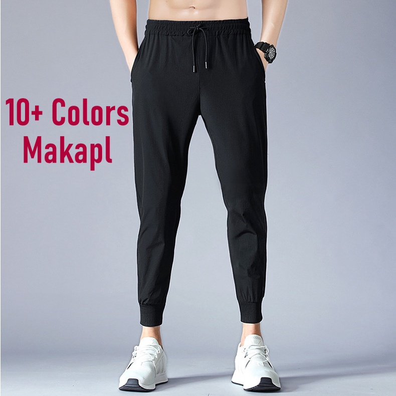 Unisex Plain Jogger Pants Makapal Tela 20+ Colors High Quality Pajama ...