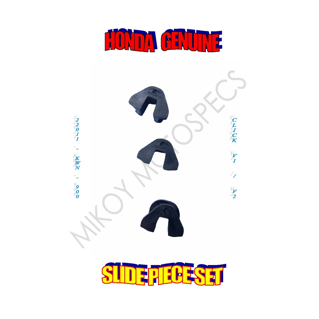 HONDA GENUINE Slide Piece / Pulley Slider for all Honda Click v1 and v2 ...