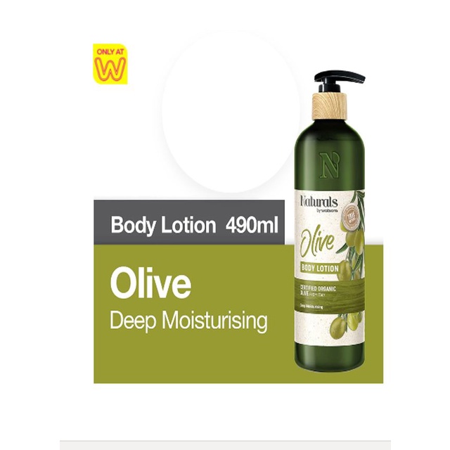 NATURALS WS Olive Body Lotion 490ML | Shopee Philippines