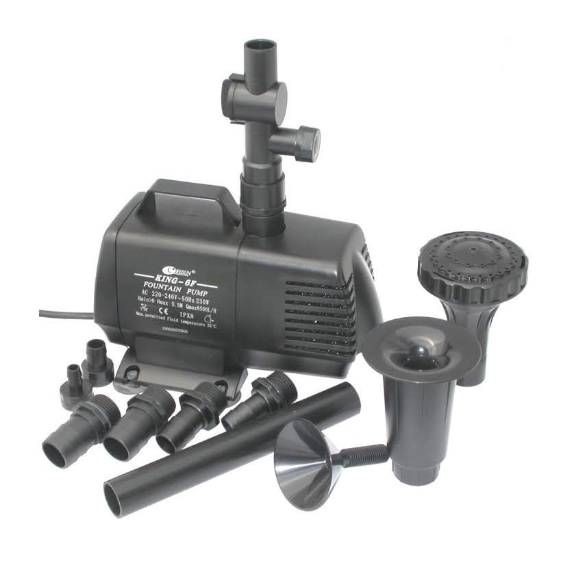 Resun Aquarium Submersible Pump8500 230 watts - King 6F for Fish Ponds ...