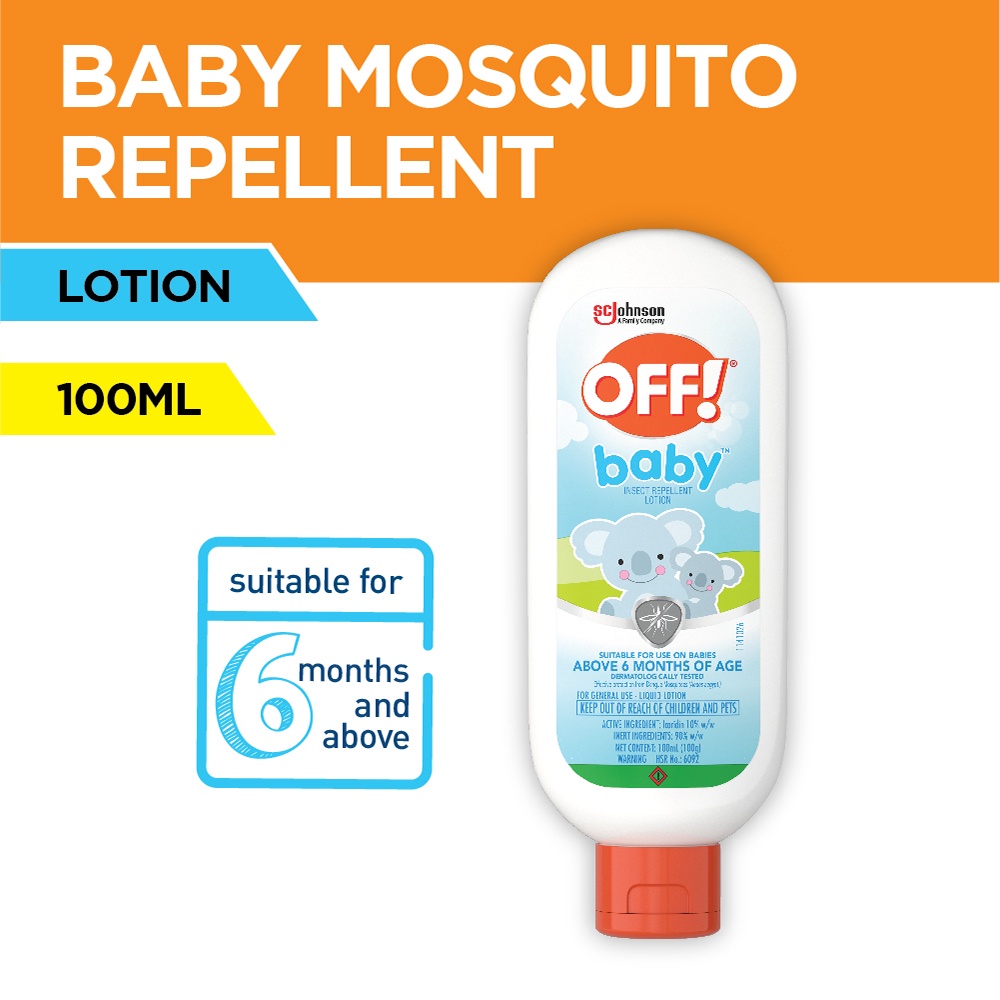 OFF! Mosquito Repellent Lotion - Baby 100ml | Shopee Philippines