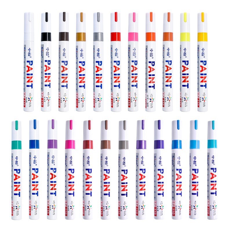 Motorcycle Original Toyo Waterproof Rubber Permanent Paint Marker Pen ...