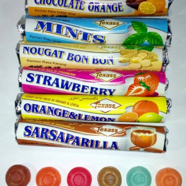 Texas Candy Mints Flavor Contents 10 Weights 42g | Shopee Philippines