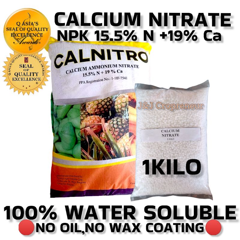 Calcium Nitrate (15.5% N + 19% Ca) Calnitro by Texicon | Shopee Philippines