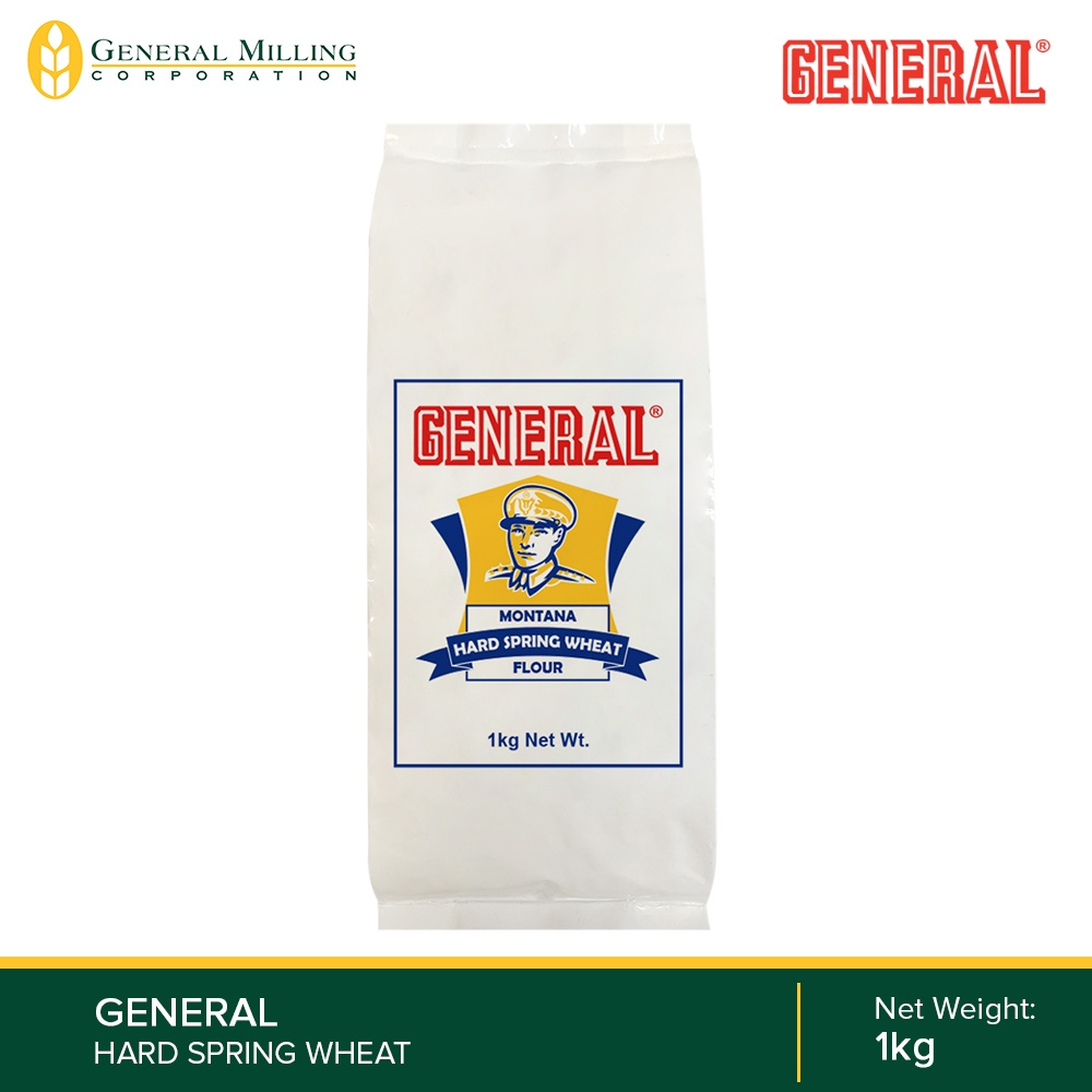 General Montana Hard Spring Wheat Flour 1kg | Shopee Philippines