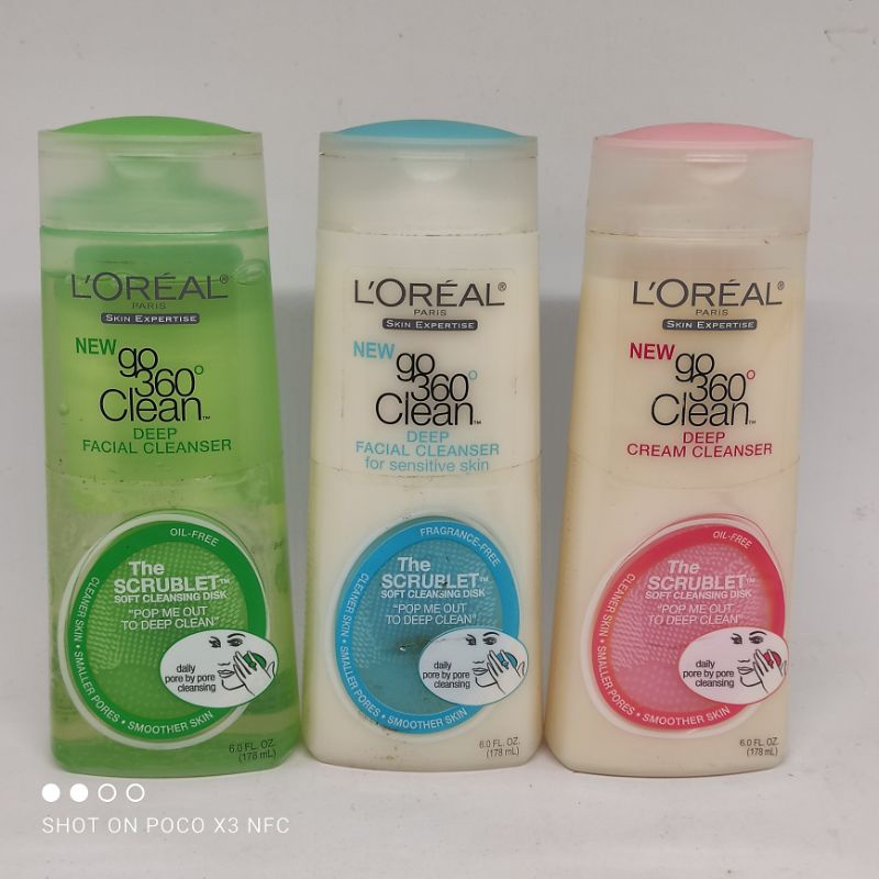 LOREAL GO 360 CLEAN FACIAL CLEANSER(SALE) | Shopee Philippines