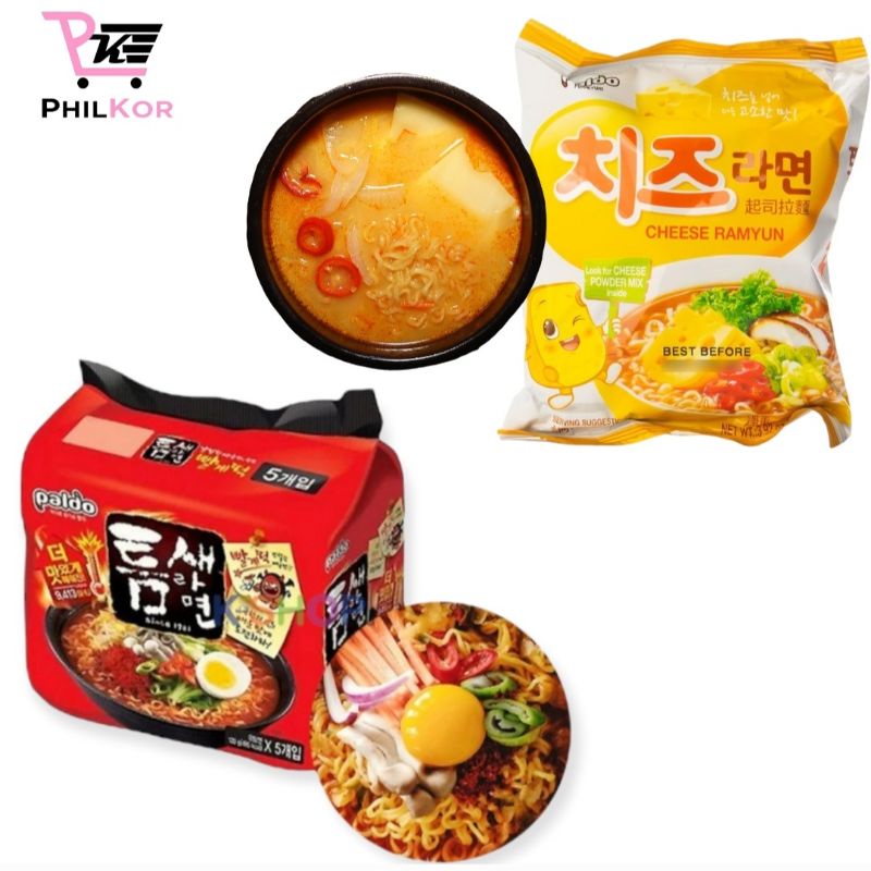 Paldo Teumsae Ramen 120gb Paldo Cheese Ramyun111g | Shopee Philippines
