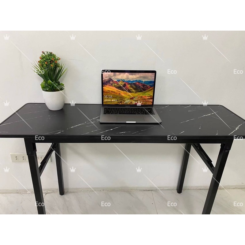 Heavy duty Foldable Desk Dining Computer table Study Office Desk ...