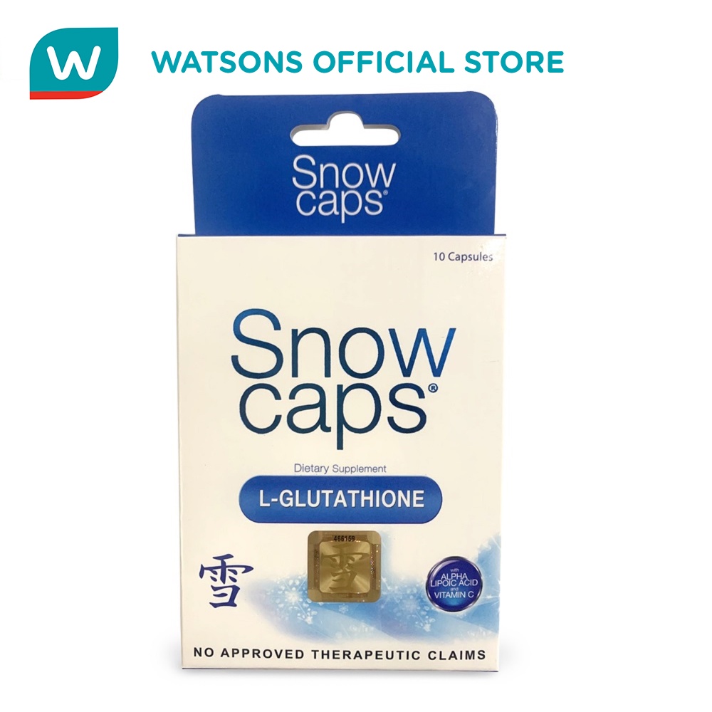 SNOW Capsules L- Glutathione Trial Pack 10 Capsules | Shopee Philippines