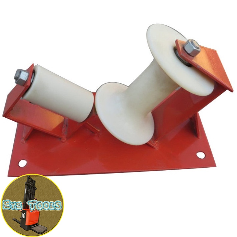 V type Cable Roller Nylon Wheel Under Ground pulling Cable guide Roller ...