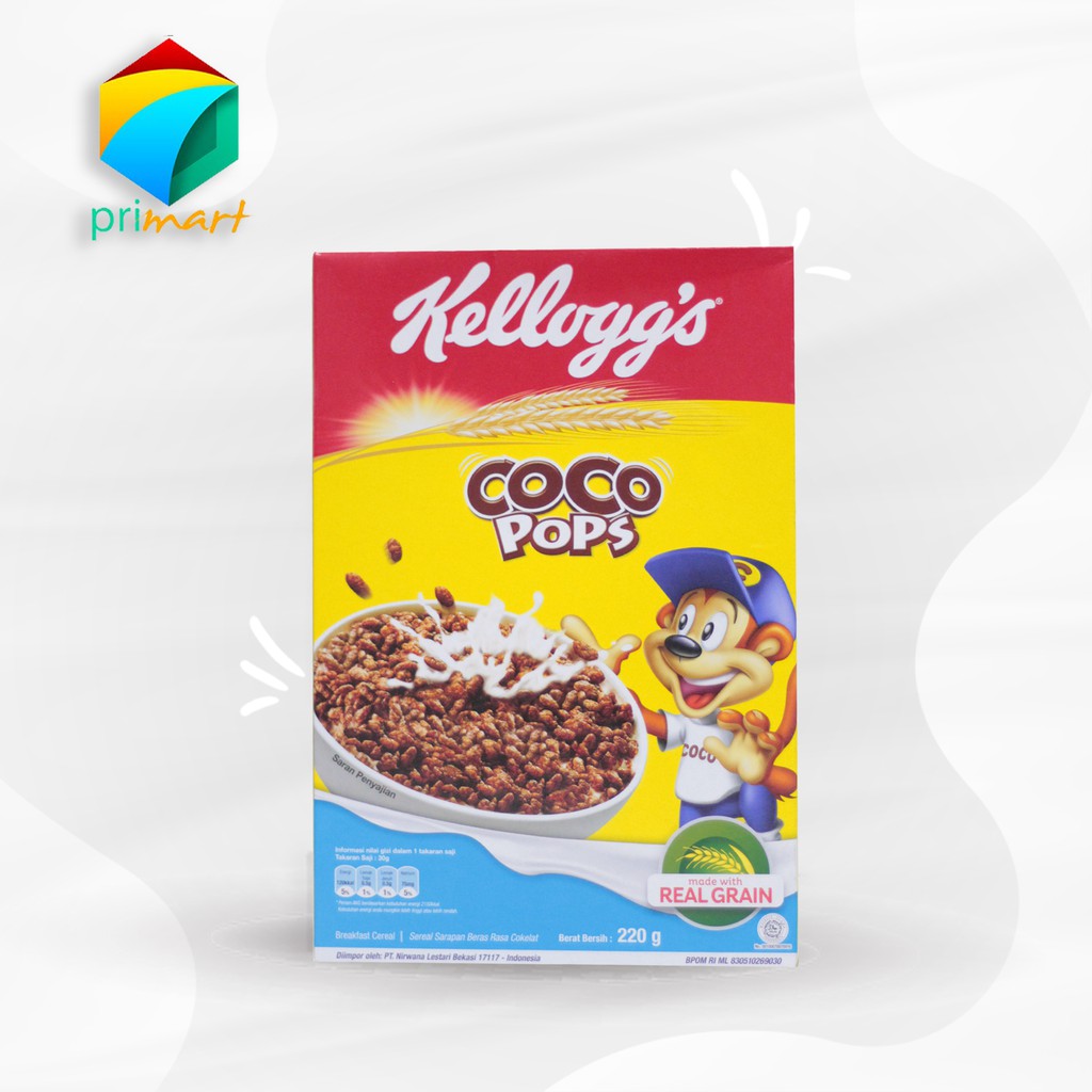 Kellogg 's Coco Pops Chocolate Cereals 220 Gram | BeeCost