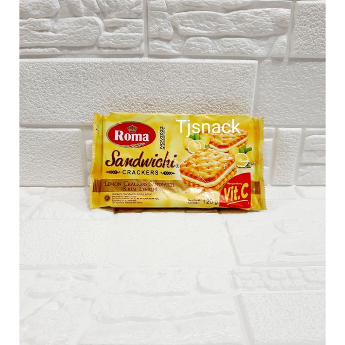 Roman Sandwichi Lemon 120g | Shopee Philippines