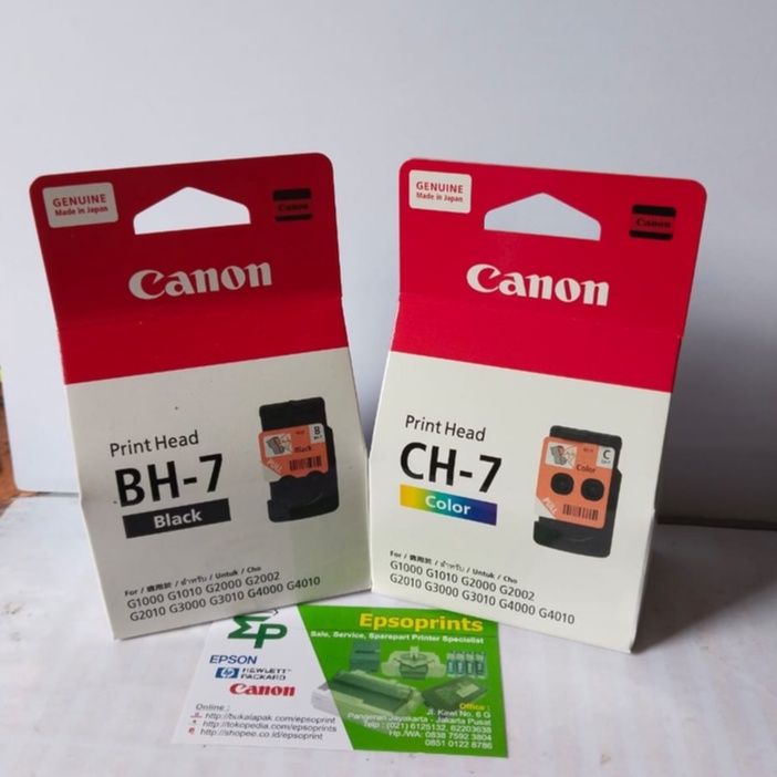 Catridge canon BH7 CH7 G1000 G1010 G2000 G2010 G3000 G3010 G4000 G4010 ...