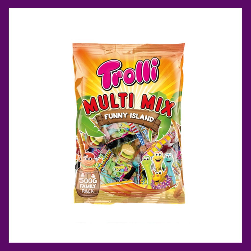 Trolli Multi Mix Gummi Candy 500g | Shopee Philippines