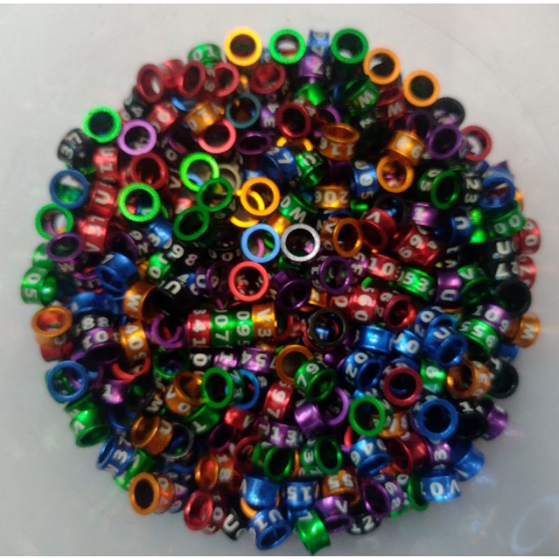 QUALITY ALBS RING, KEETS RING, COCKATIELS RING (CONCAVE STYLE) | Shopee ...