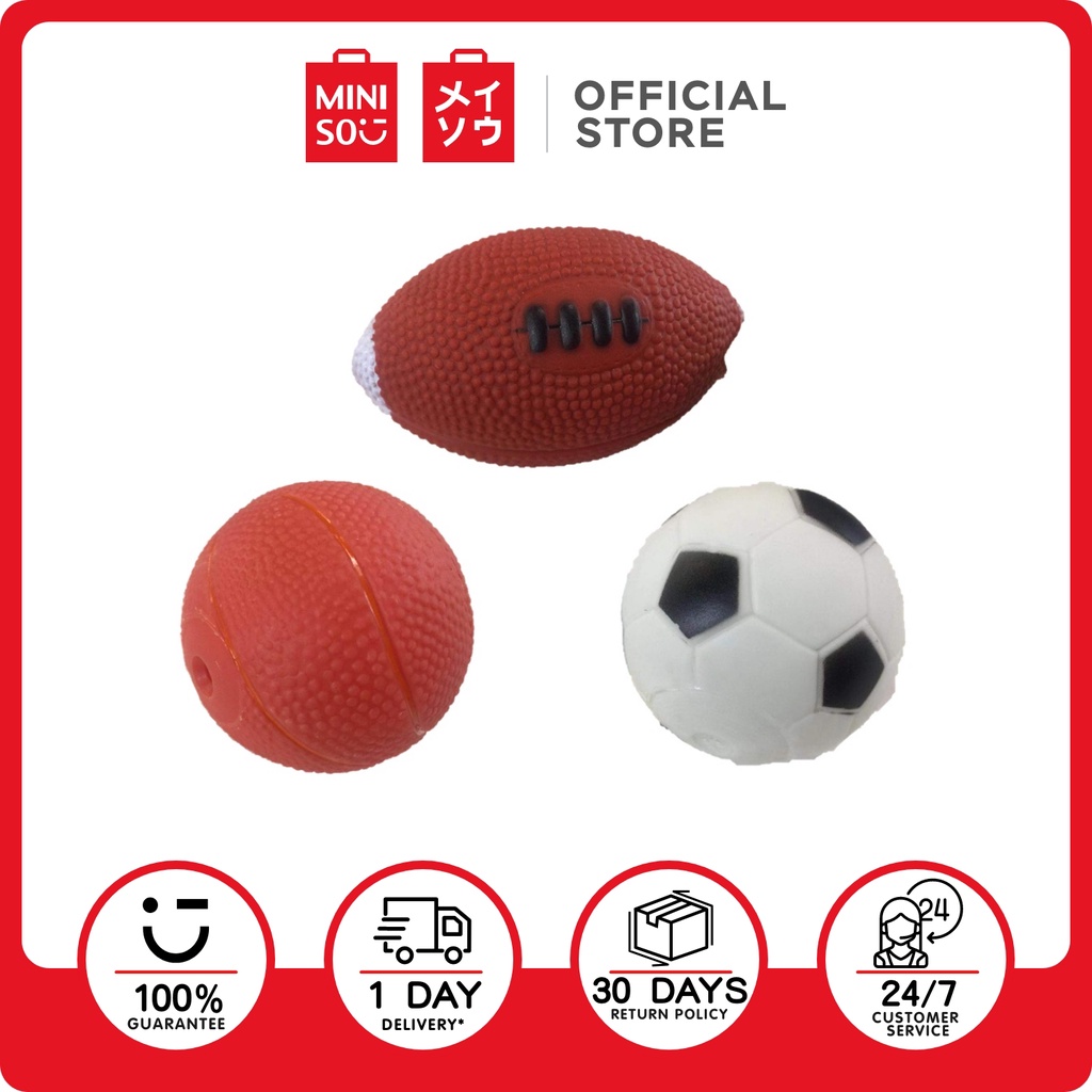 Miniso Ball Series Sound Producing Toy For Pet | Shopee Philippines