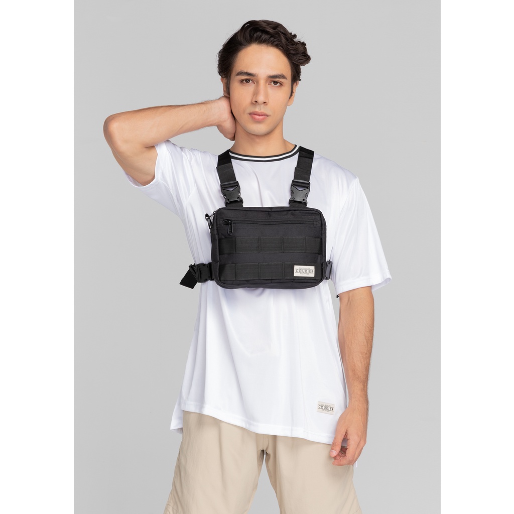 Chest Bag Black BJ1M21 | Shopee Philippines