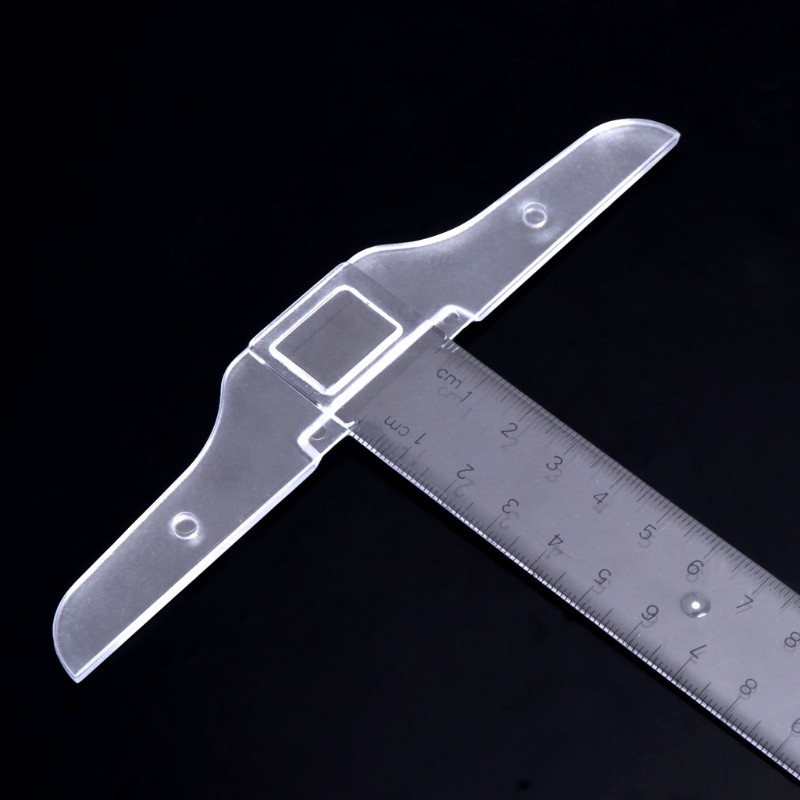 SPT*30cm 12'' Plastic Metric T Square Double Side Ruler Tool ...