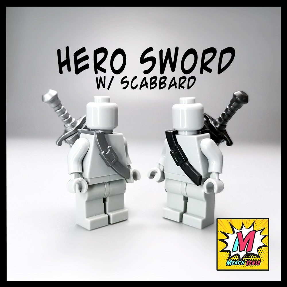 Hero Sword Lego MOC Compatible Accessories Parts Minifigures Medieval ...
