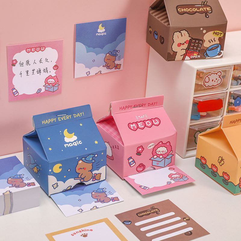 Cartoon 200 sheets Pack Animal Note Paper Cute Memo Pad Notepad ...