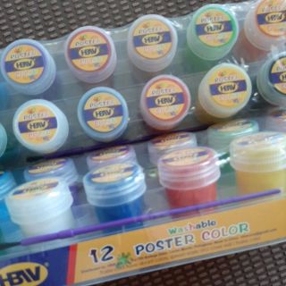 HBW Poster Paint Set of 6s | Shopee Philippines