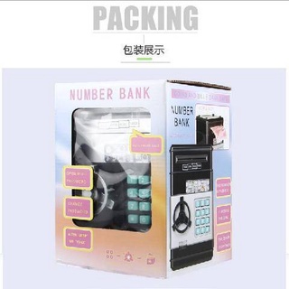 alkansya ipon challenge with lock Creative Voice ATM Automatic Roll ...