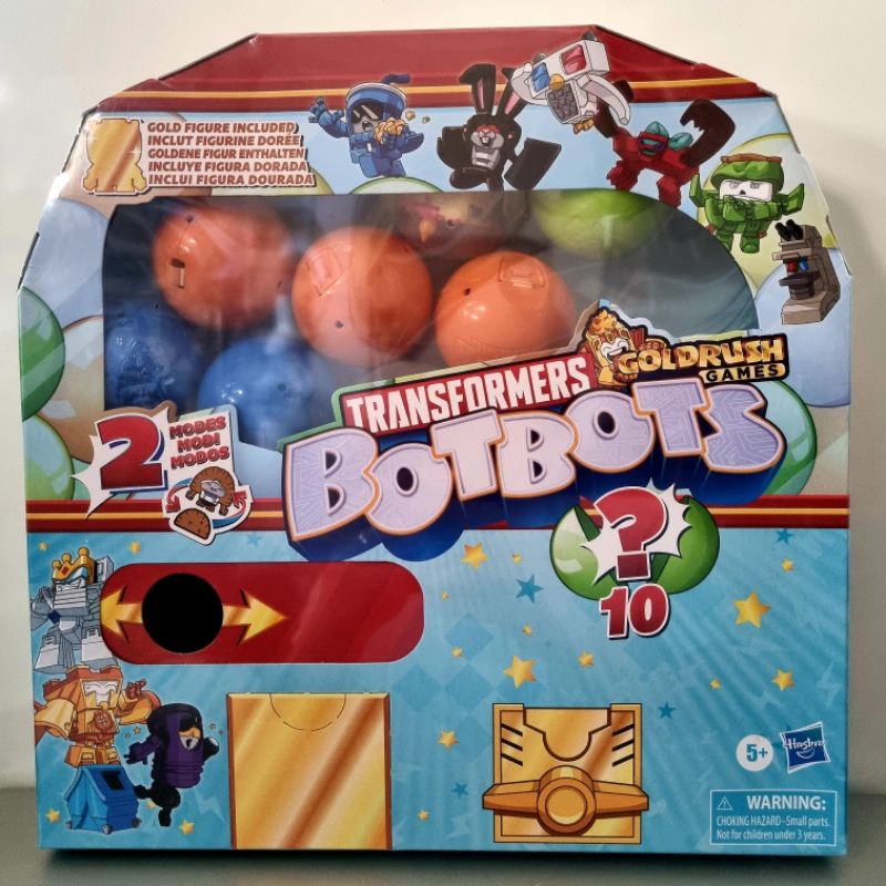 Hasbro Transformers Botbots Goldrush Games: Gumball Machine 5 figures ...