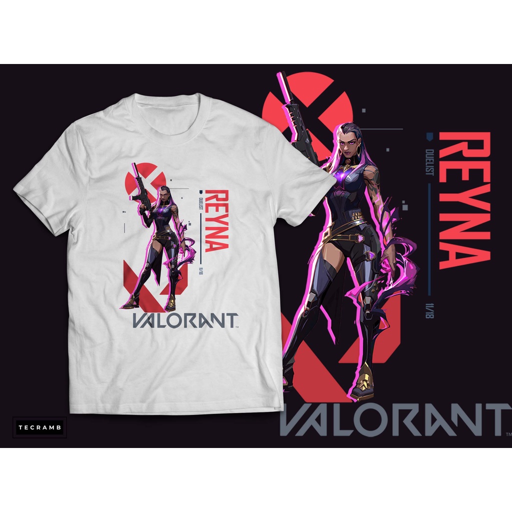 Reyna in Valorant Agent Riot Tshirt | Shopee Philippines