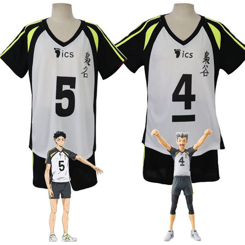 Anime Haikyuu Fukurodani Academy Uniform Bokuto Koutarou Haikyu Jersey ...