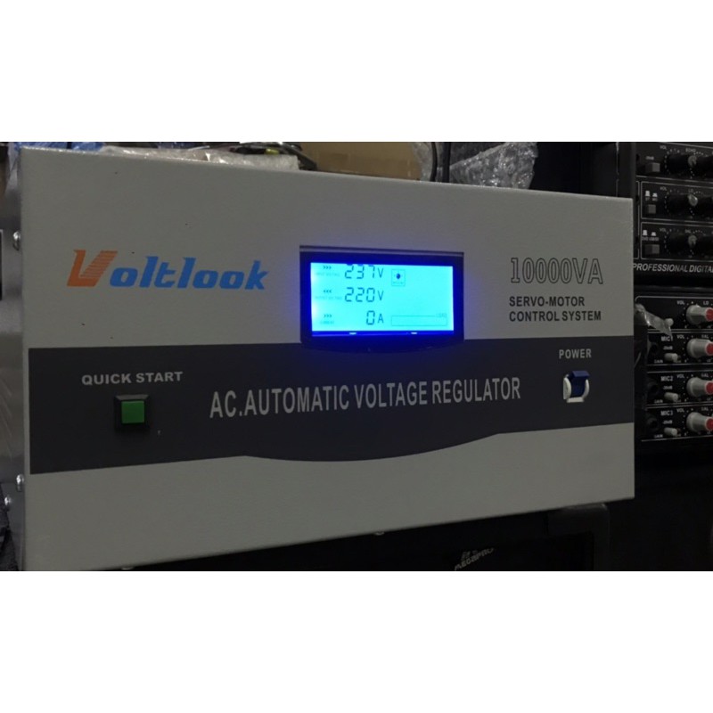 VOLTLOOK AVR 10KVA WITH 110 V OUTPUT DIDITAL DISPLAY | Shopee Philippines
