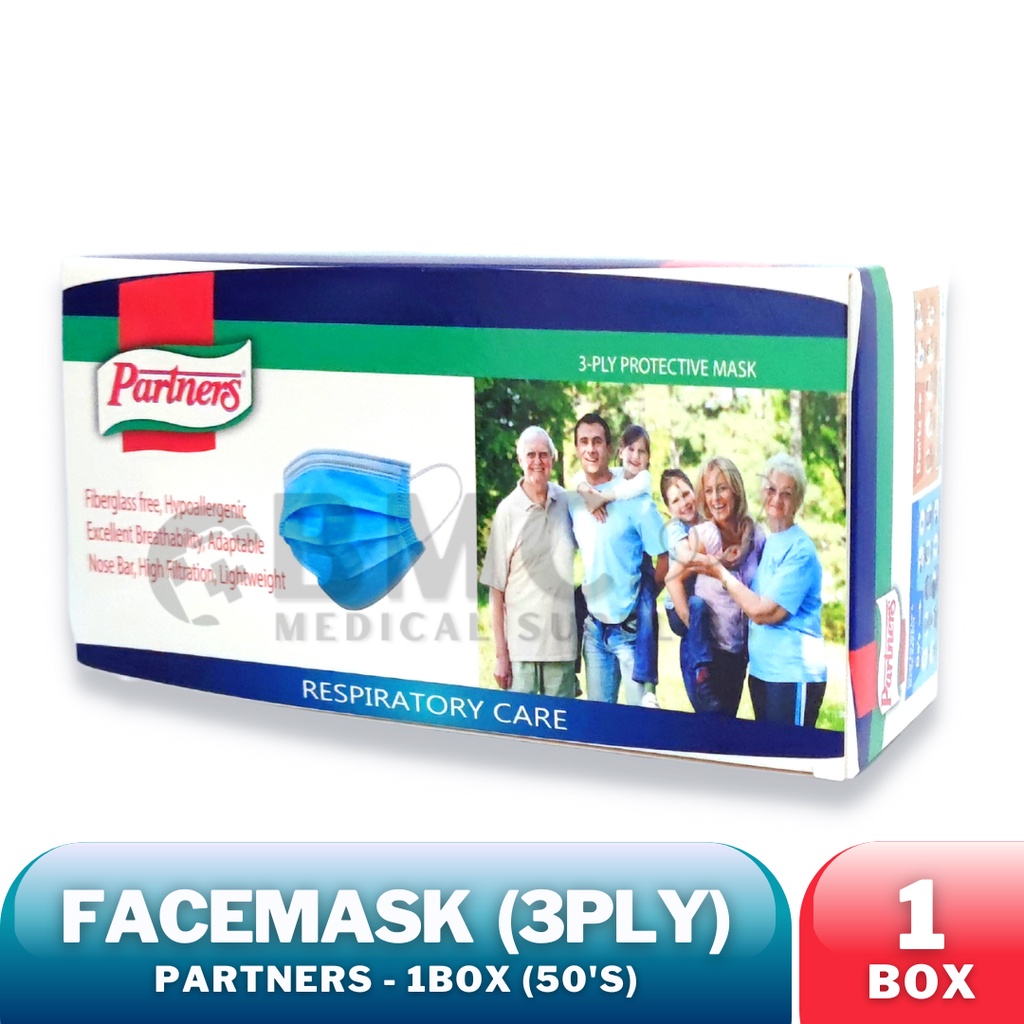SALE!! OREX & PARTNERS - Face Mask (1Box-50's) | Shopee Philippines