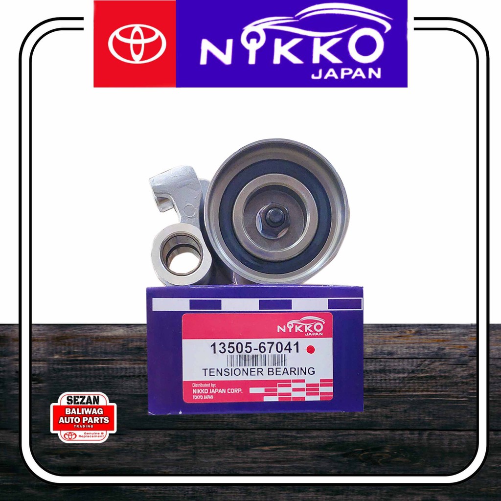 NIKKO JAPAN TENSIONER BEARING FORTUNER INNOVA HILUX HIACE 2005-2016 ...