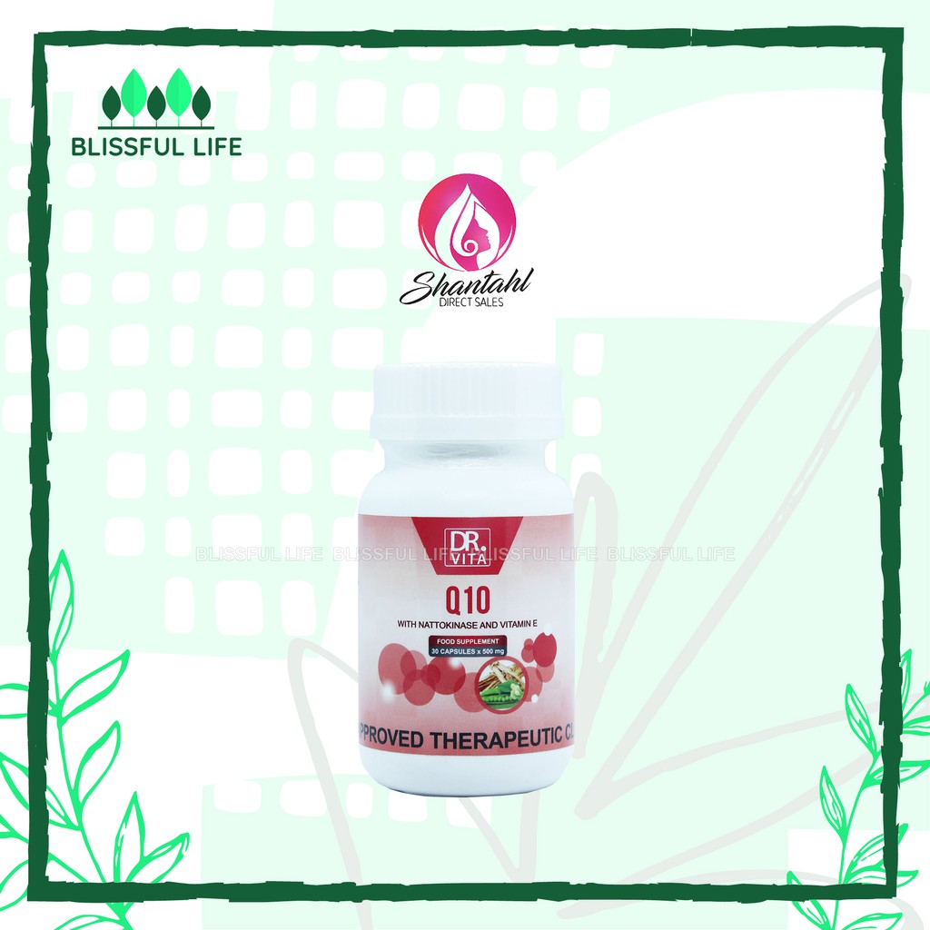Dr Vita Q10 with Nattokinase and Vitamin E (500mg) | Shopee Philippines