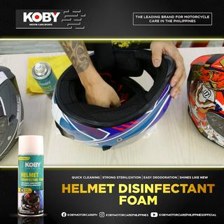 Original Koby Helmet Disinfecting Foam Spray 450ml Anti Rain Clean Anti ...