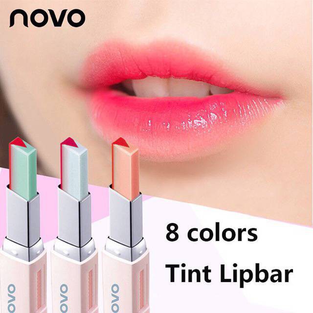 panda fashion NOVO Authentic Lipstick Double Color Long Lasting Lip ...
